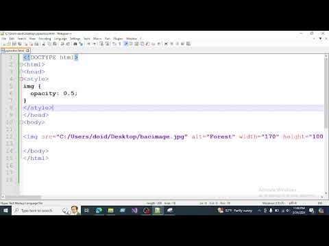 what is opacity in css? - YouTube