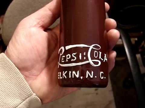 What to do with damaged Antique Bottles - YouTube