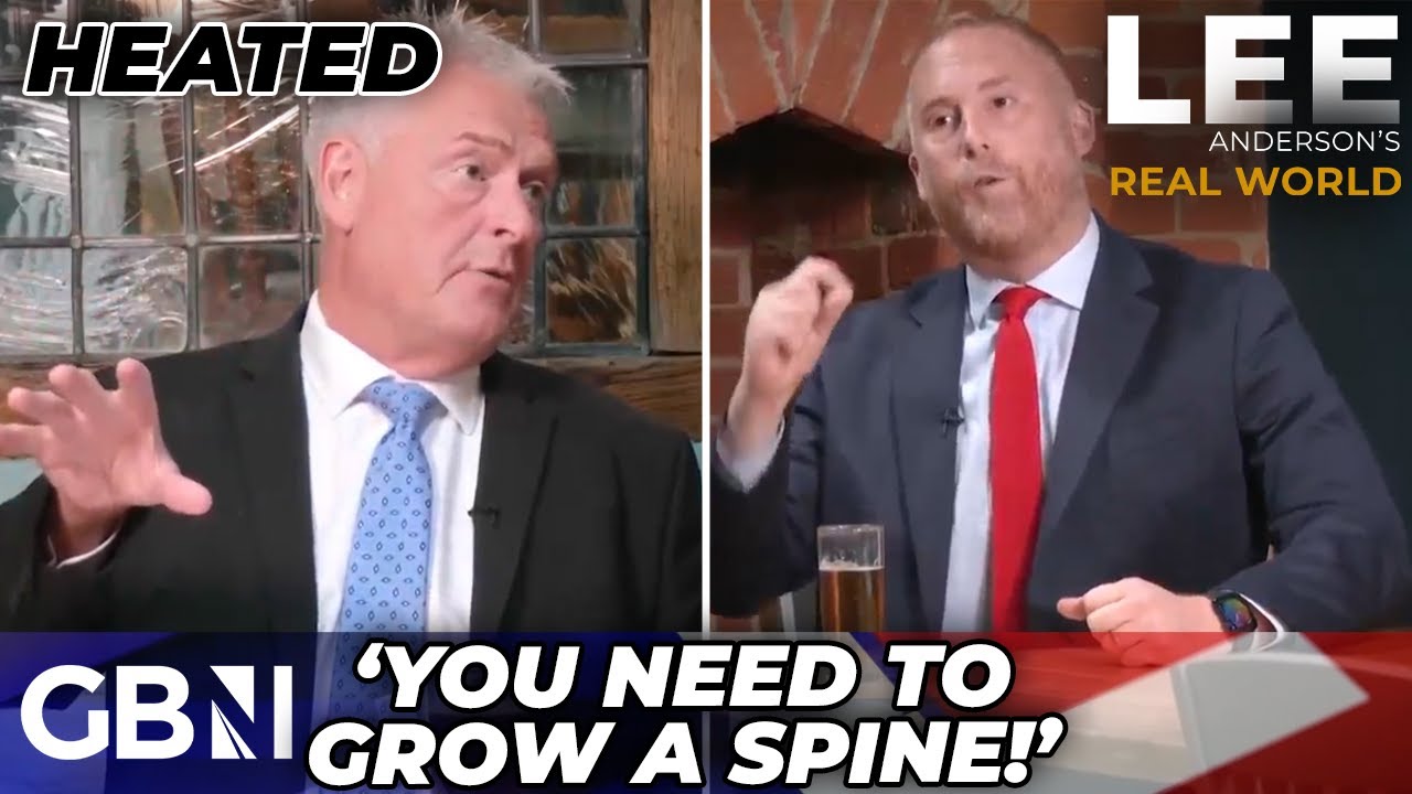 HEATED: Lee Anderson SLAPS DOWN guest in tense immigration debate: 'You ...