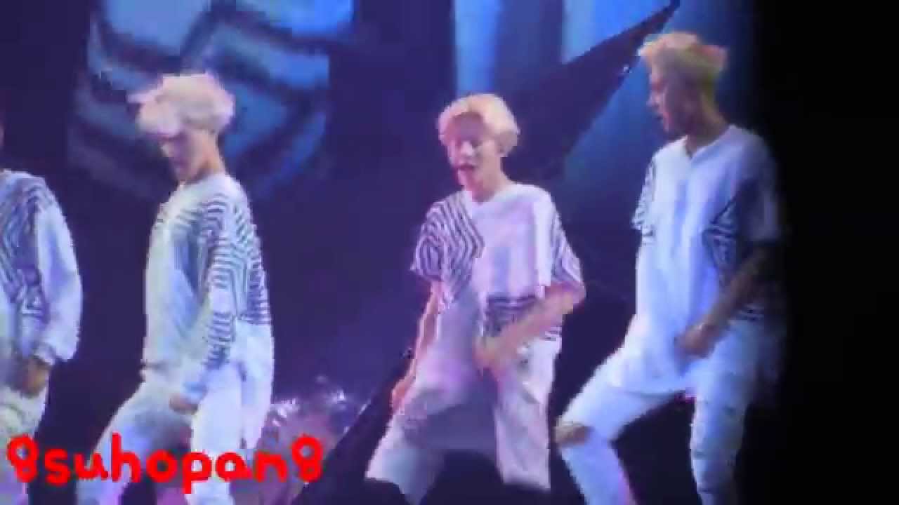 140601 EXO overdose SUHO 수호 focus THE LOST PLANET IN HONGKONG - YouTube