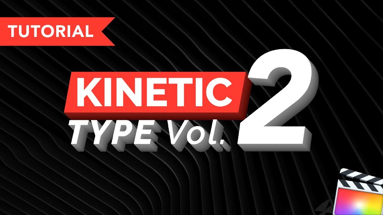 Kinetic Type Vol. 2 FCPX Tutorial - YouTube
