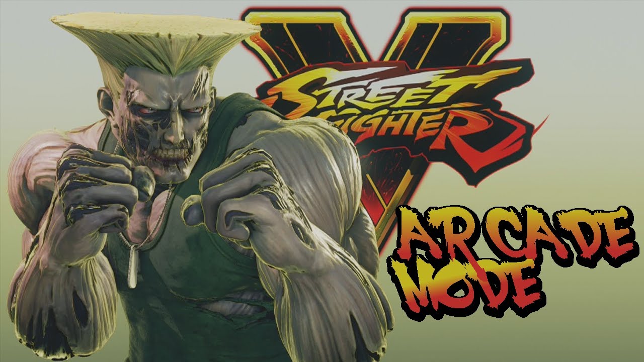 Street Fighter 5 Guile Arcade - YouTube