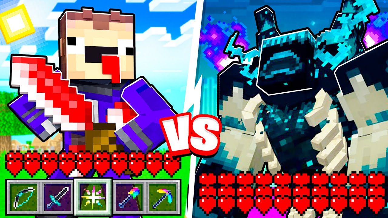 OP Items vs Custom Mob Bosses.. What Minecraft Boss Will Survive? - YouTube
