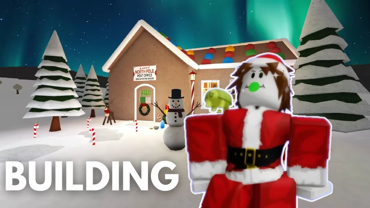 Building a Gingerbread House in Bloxburg - YouTube