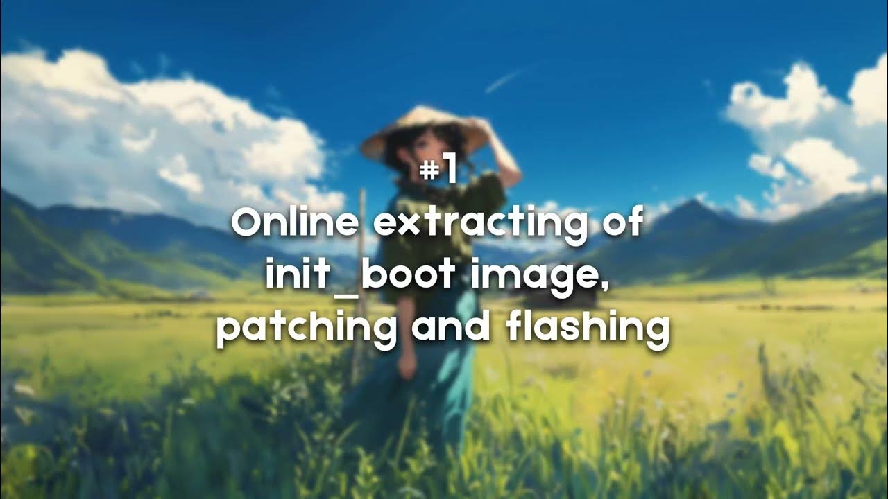 How to Extract init_boot/boot, Patch it via KernelSU and Flash to get root - YouTube