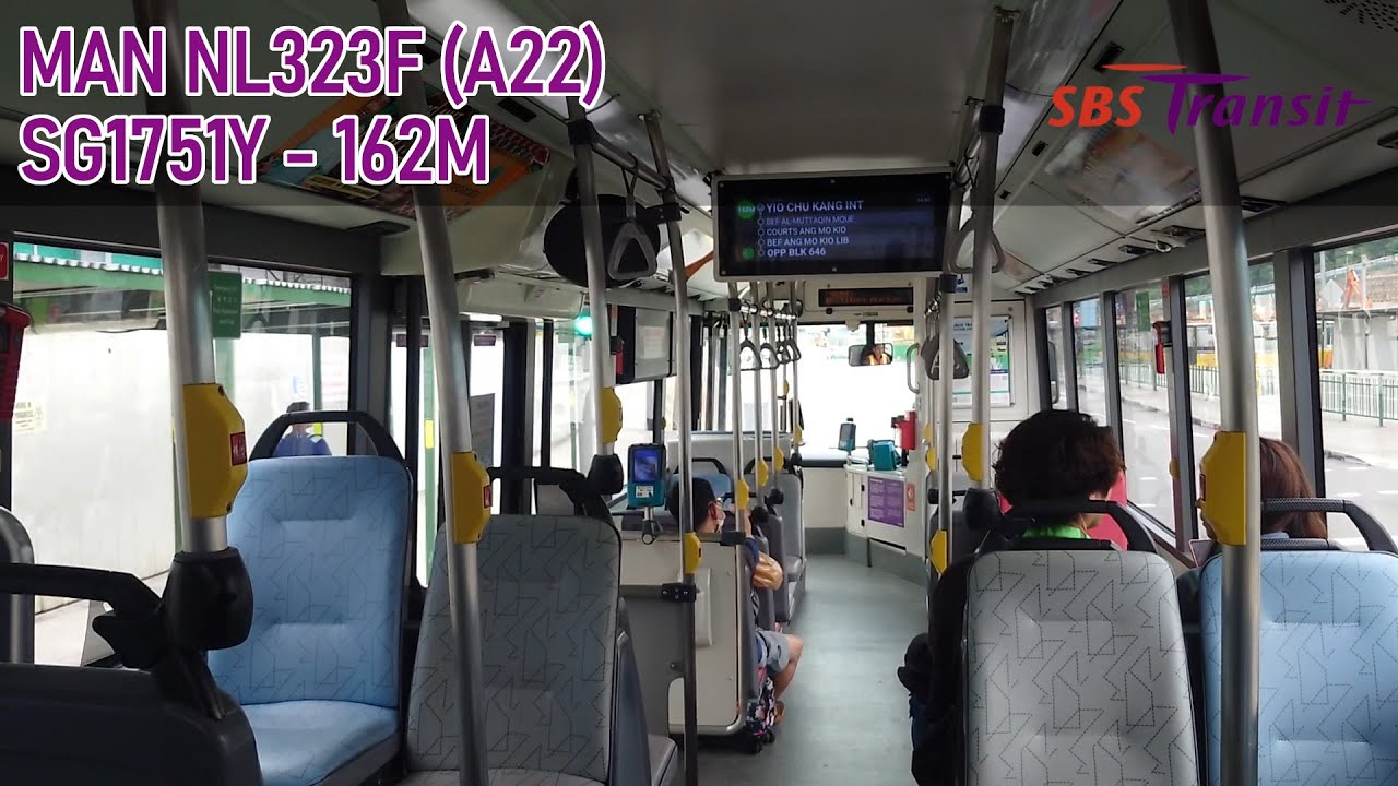 SBS Transit MAN NL323F (A22) [Gemilang, Euro VI] - SG1751Y on 162M ...