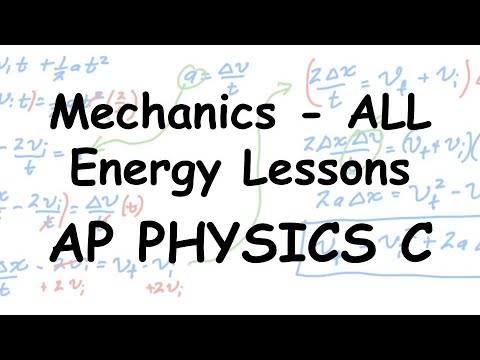 AP Physics C ALL Energy Lectures - YouTube