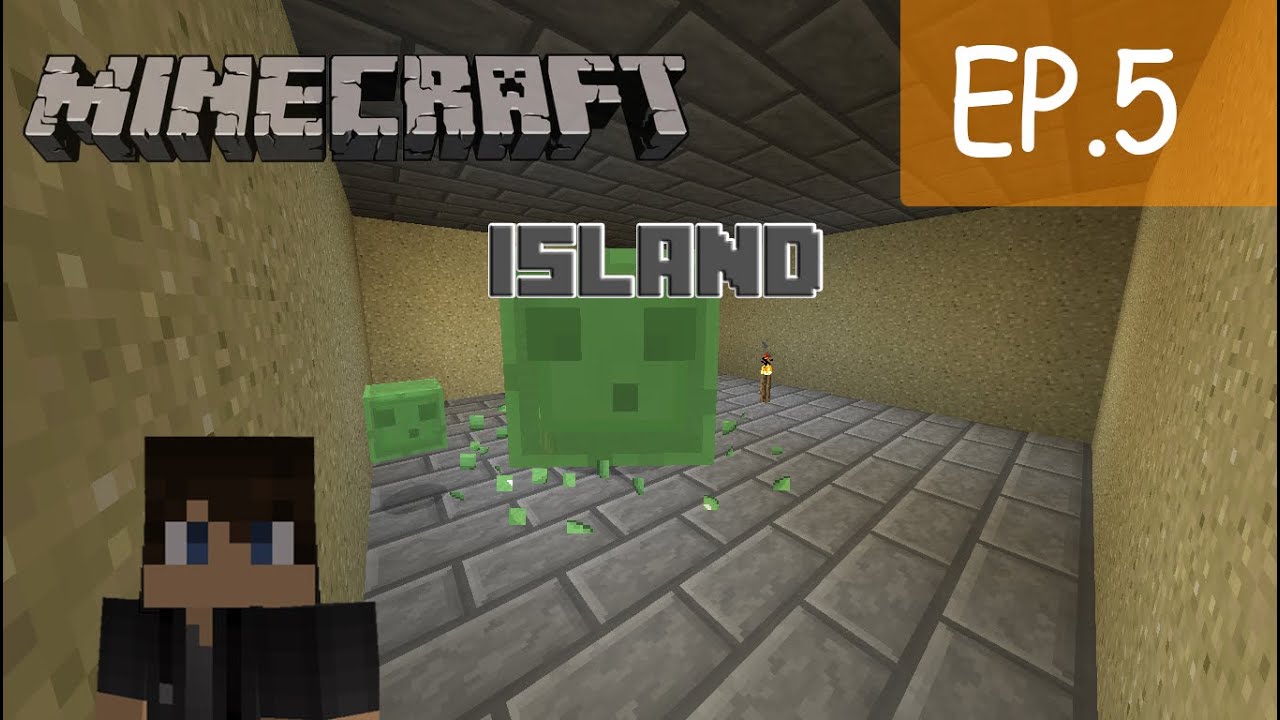 Minecraft island #5 - Slime farm - YouTube