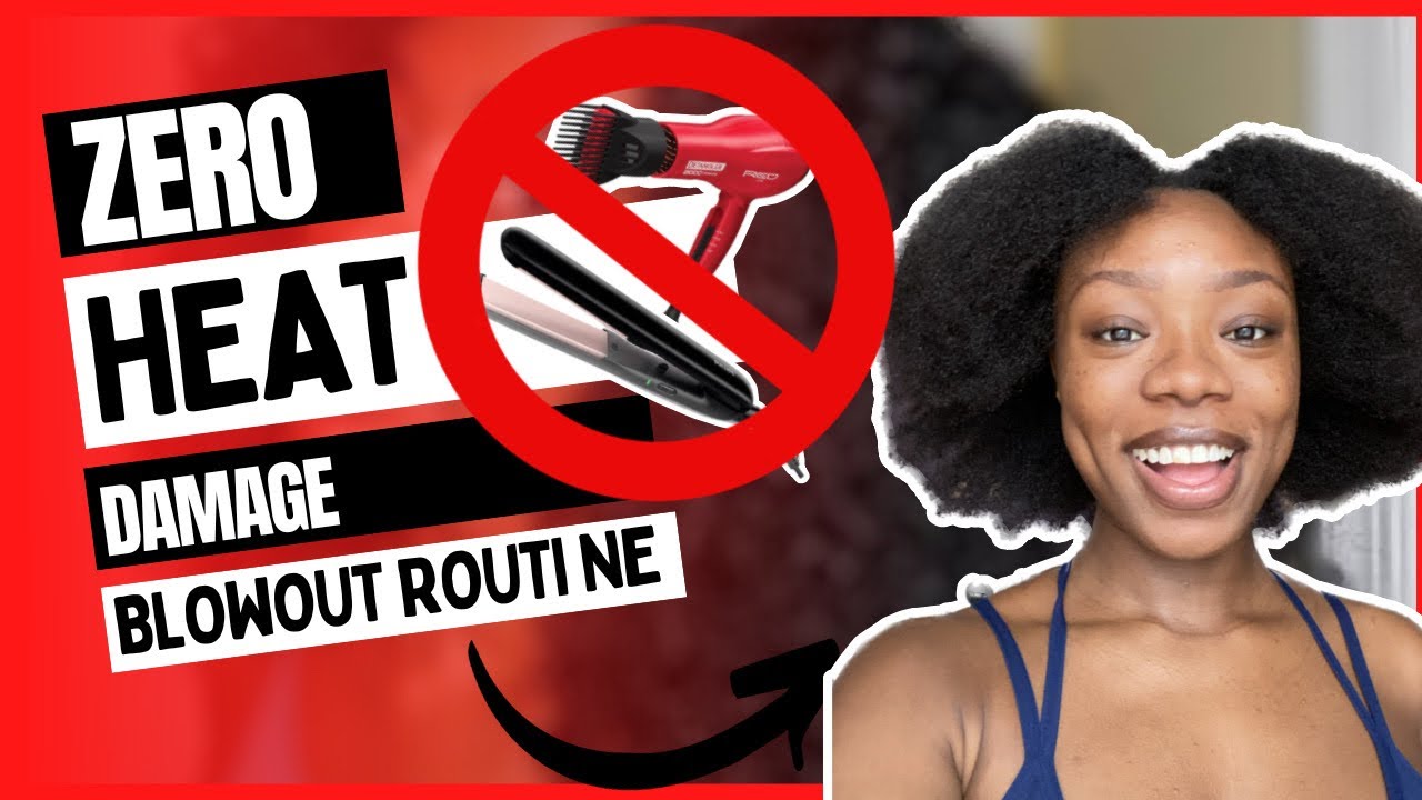 NO HEAT REQUIRED! Achieve a Smooth Blowout without Heat Damage - YouTube