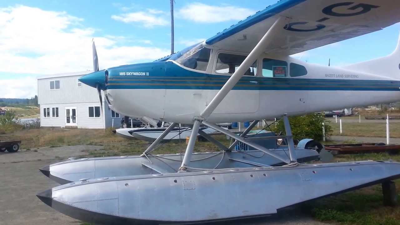 Cessna 185 on Floats in Campbell River BC for Sale - YouTube