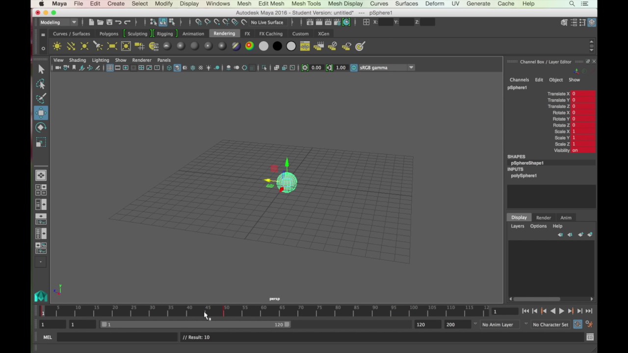 Maya Setting Key Frames S - YouTube