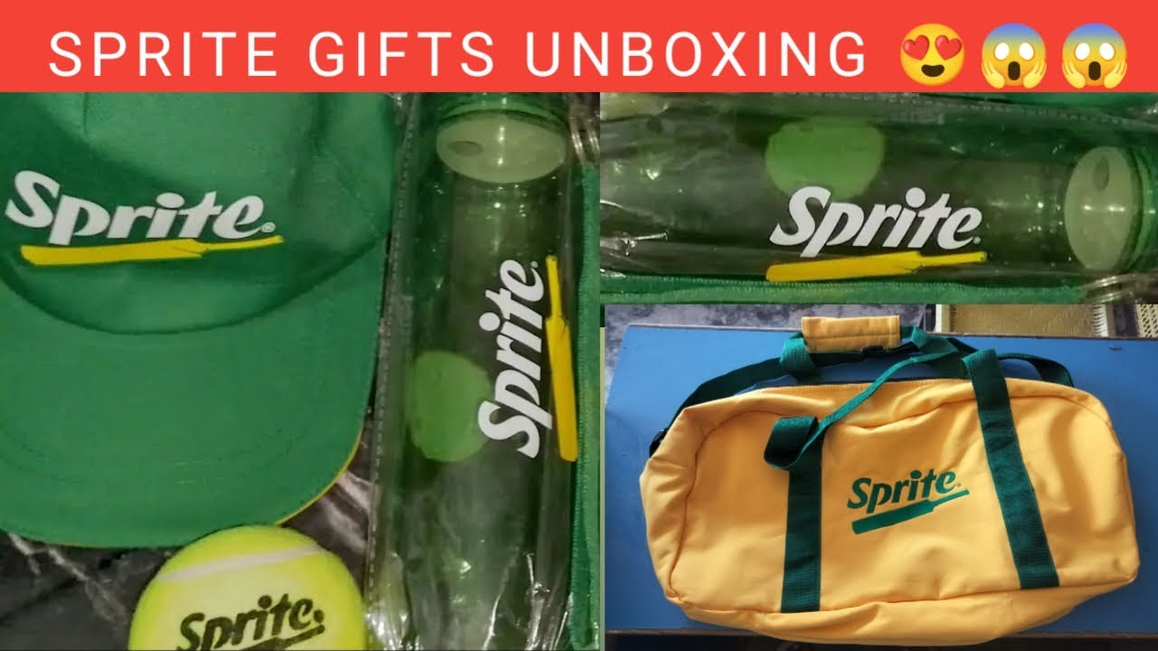 Sprite gifts unboxing part - 2 || Sprite scan and win - YouTube