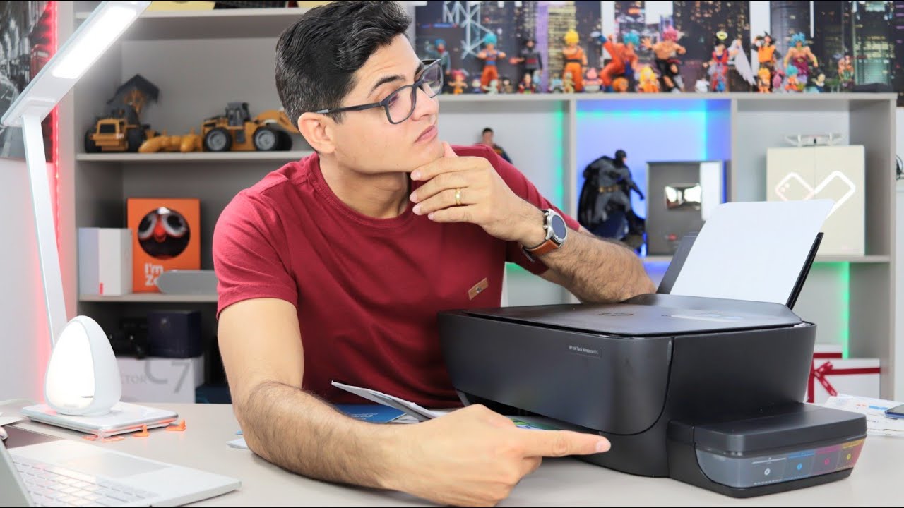 IMPRESSORA com ÓTIMO CUSTO-BENEFÍCIO?! HP Ink Tank Wireless 416 ...
