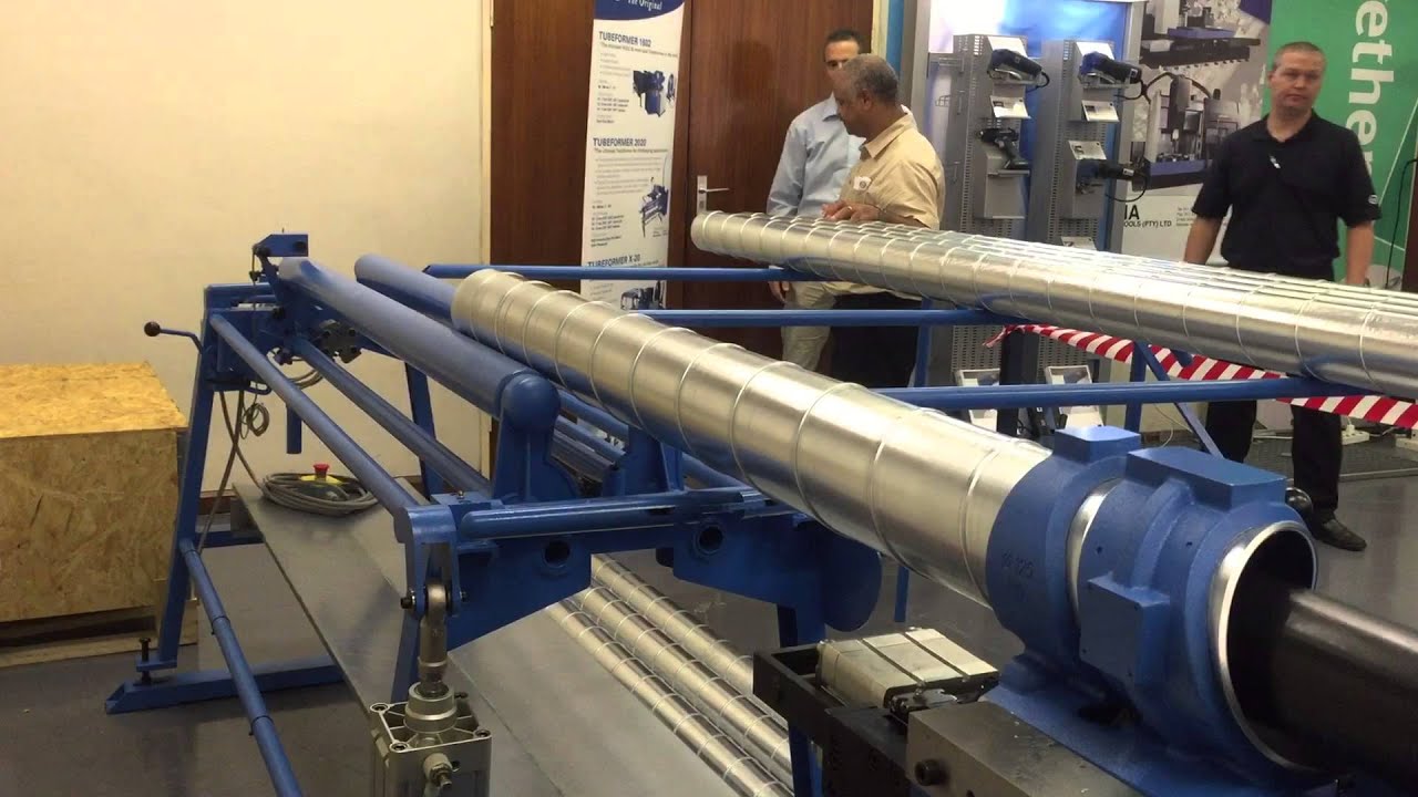 RETECON - SPIRO Tubeformer X-20 - YouTube