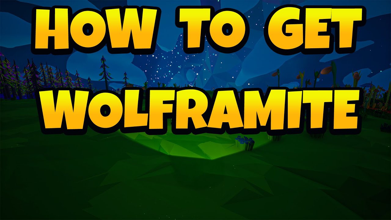 How to Get Wolframite in Astroneer - YouTube