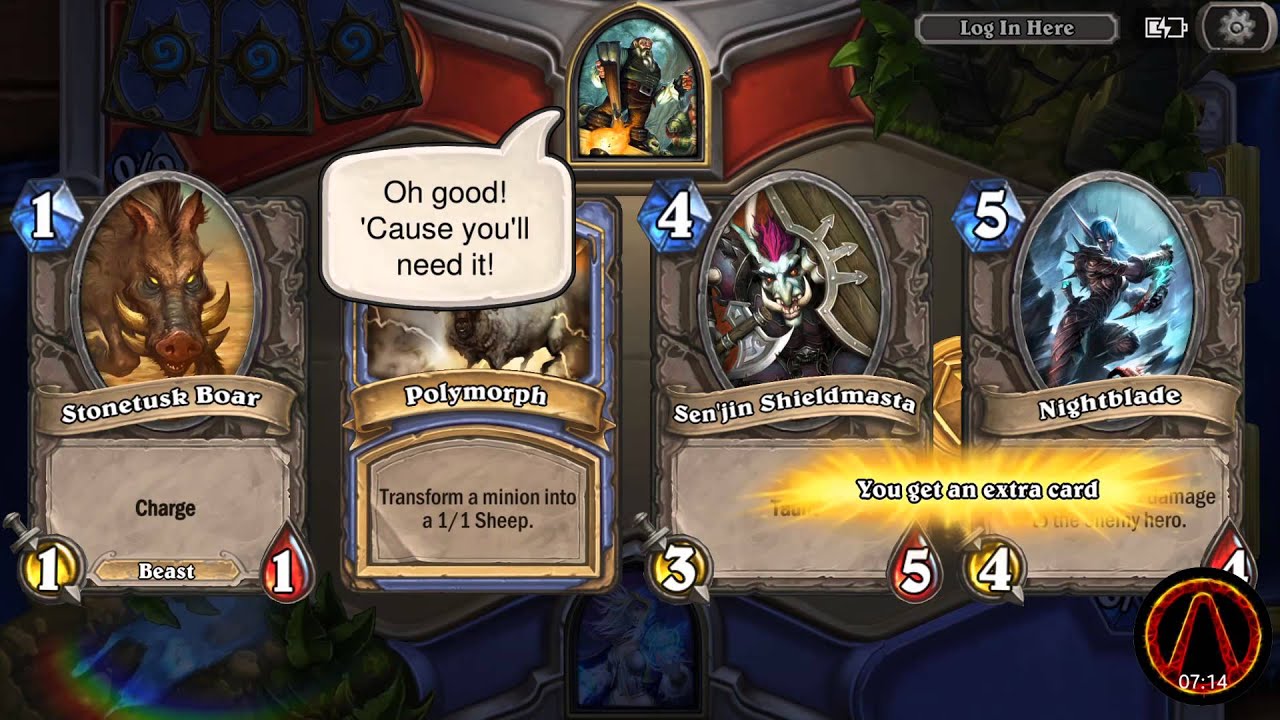 Hearthstone Mobile Walkthrough Part 2 - YouTube