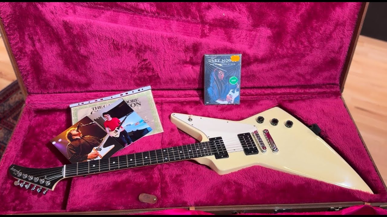 Gary Moore's Live at Monsters of Rock Gibson Explorer at GuitarPoint ...