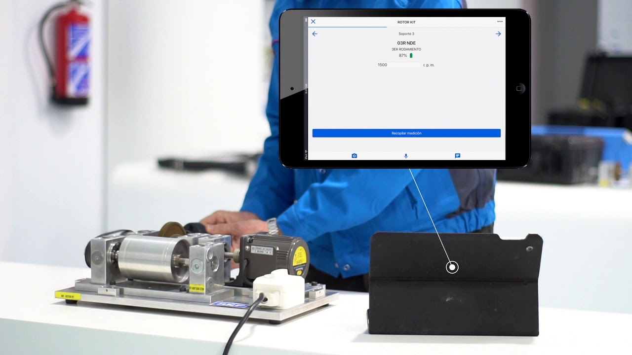 Cómo realizar una medición con SKF Quick Collect en la App para iPad ...