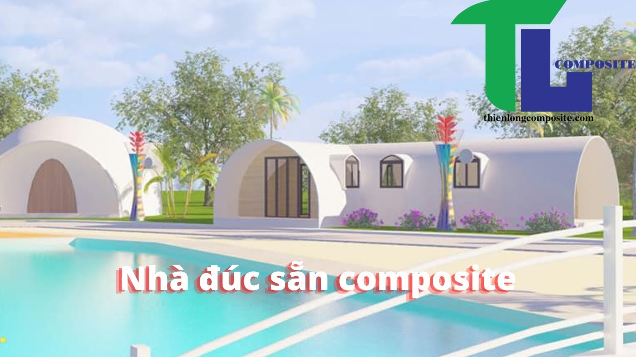 Nhà đúc sẵn composite - Thiên Long Composite - YouTube