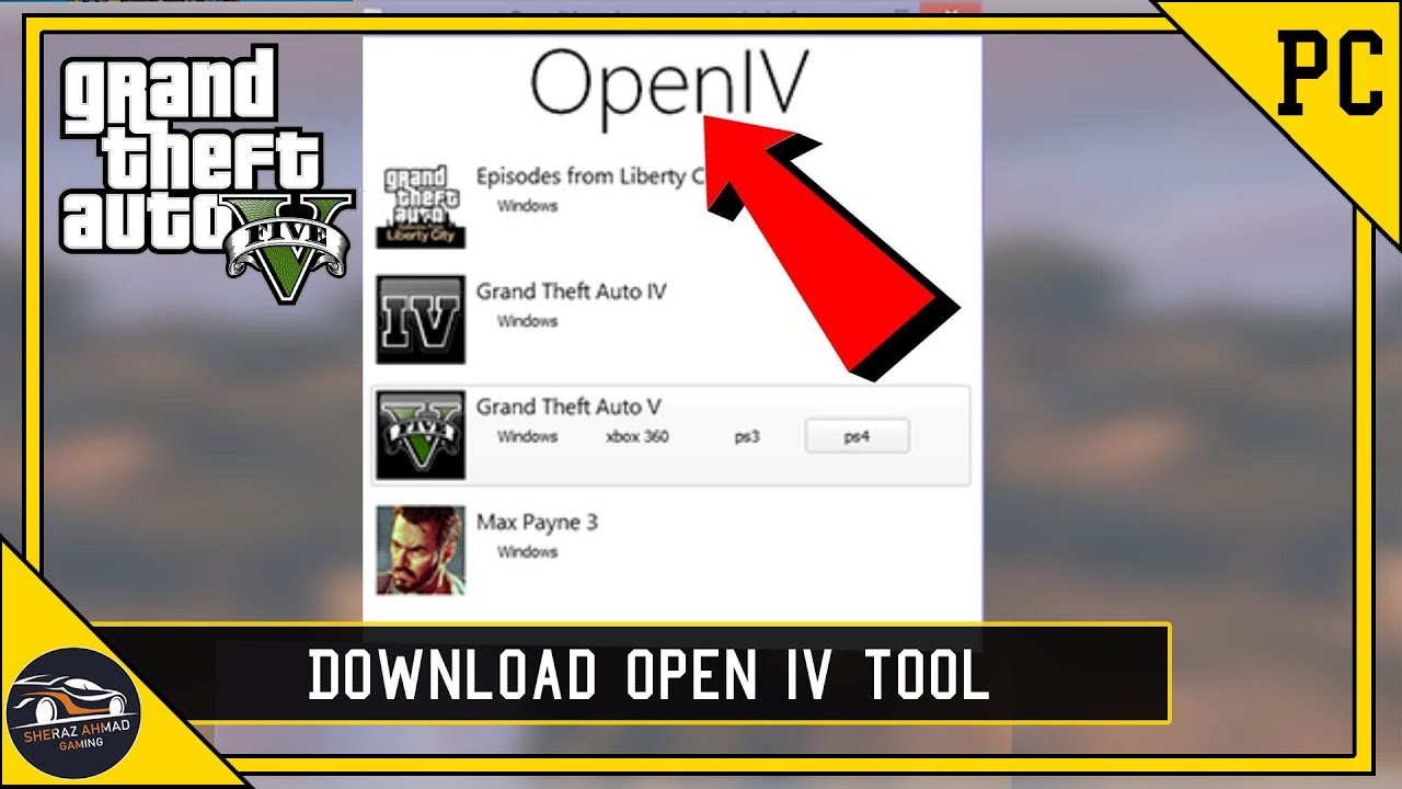 How To Install Openiv For GTA 5 | How To Install Open iv Tool - YouTube