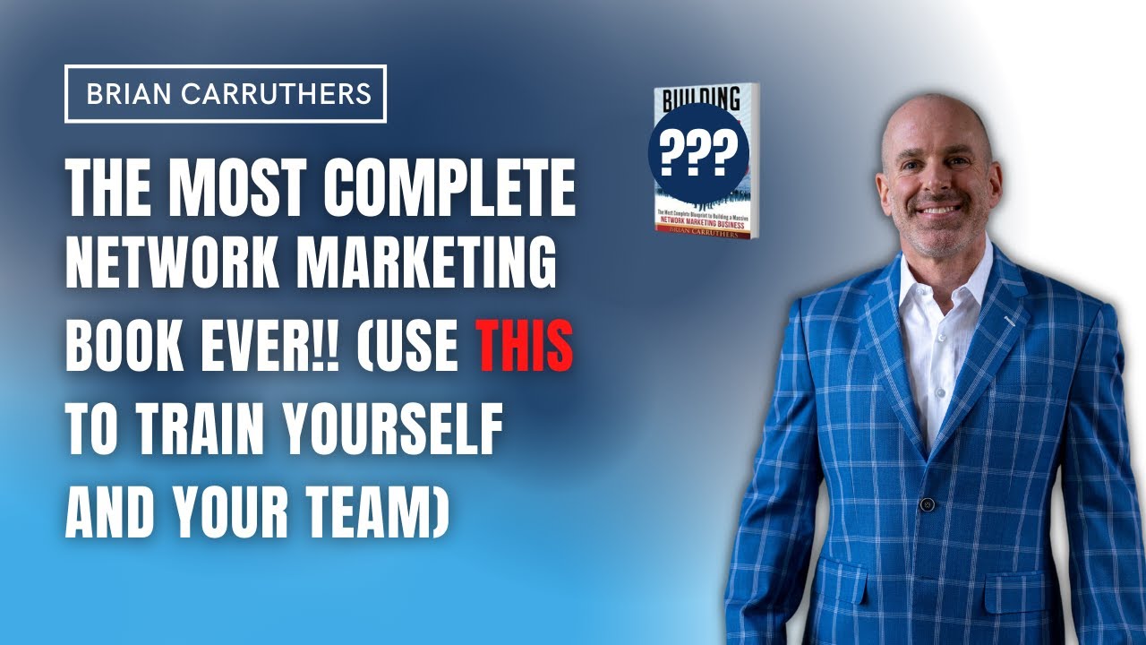 THE MOST COMPLETE Network Marketing Book EVER!! (Use THIS To Train ...
