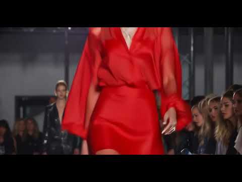 Scarlet Asian Catwalk – Red Heels & Red Nylons | Luxury Fashion Runway Show.