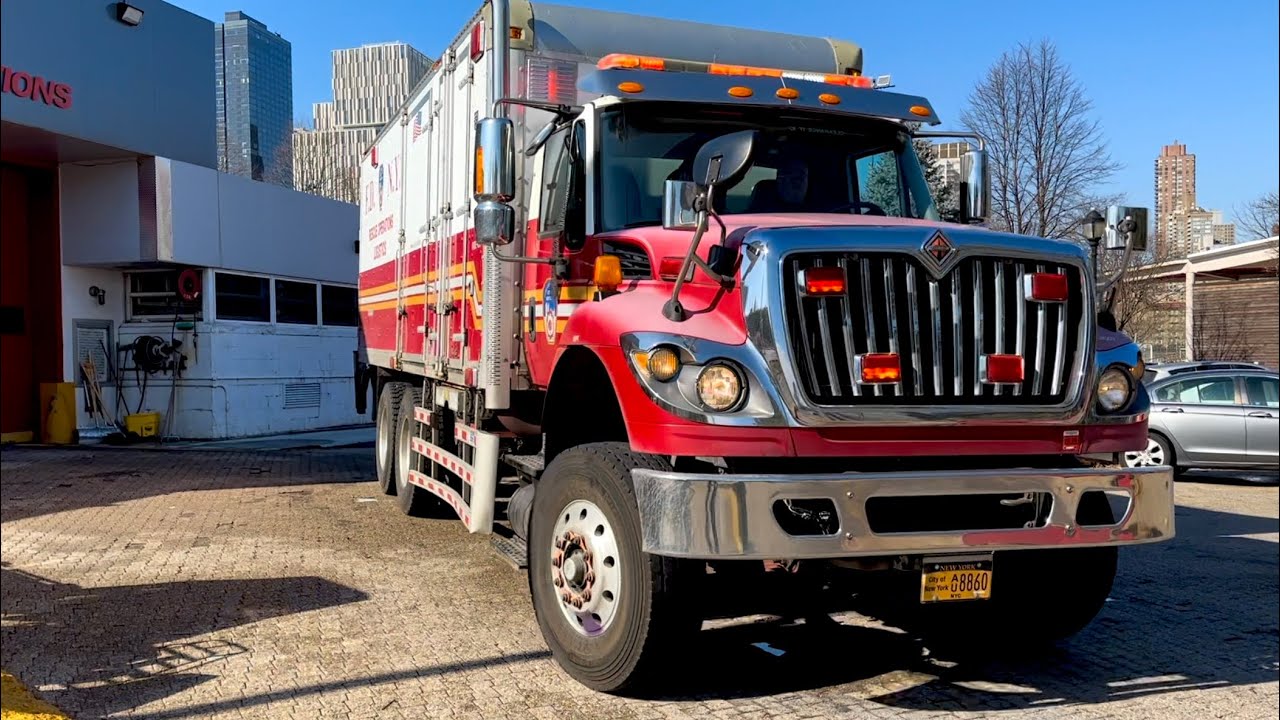 🌟 RARE 🌟 FDNY Rescue Logistics 1 Responding Major Matrix Assignment ...