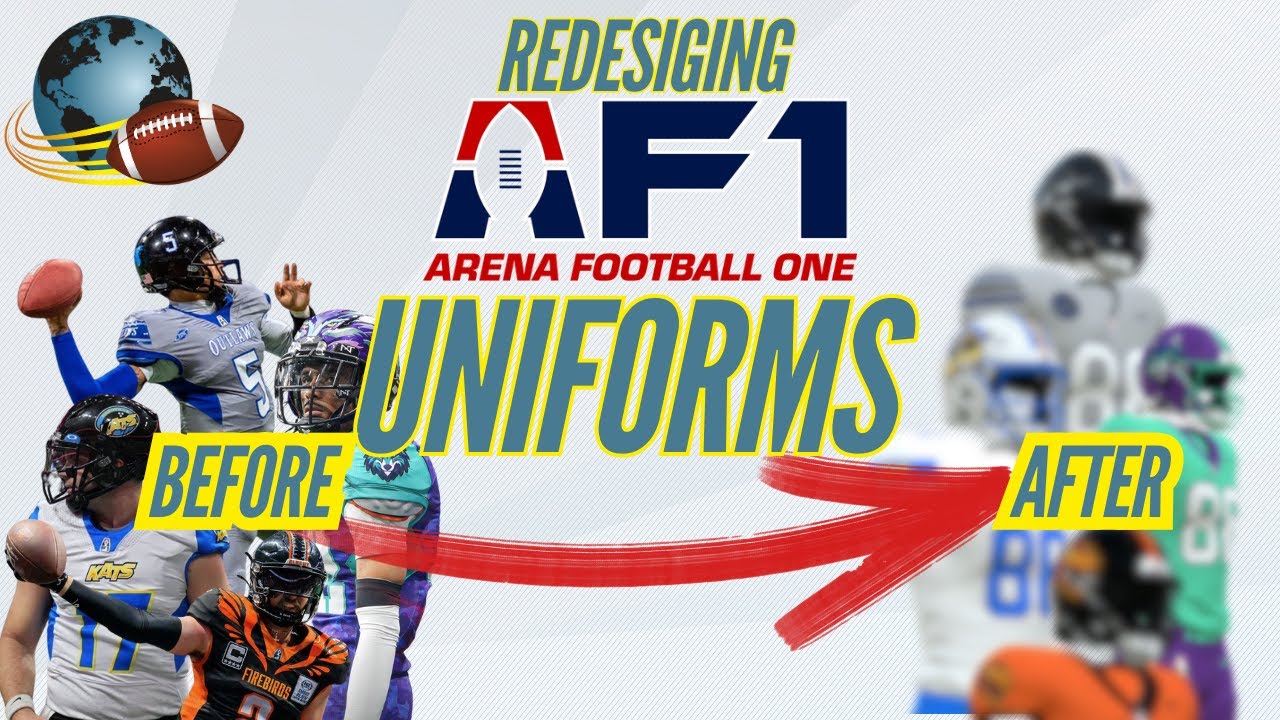 Redesigning AF1 Uniforms - YouTube
