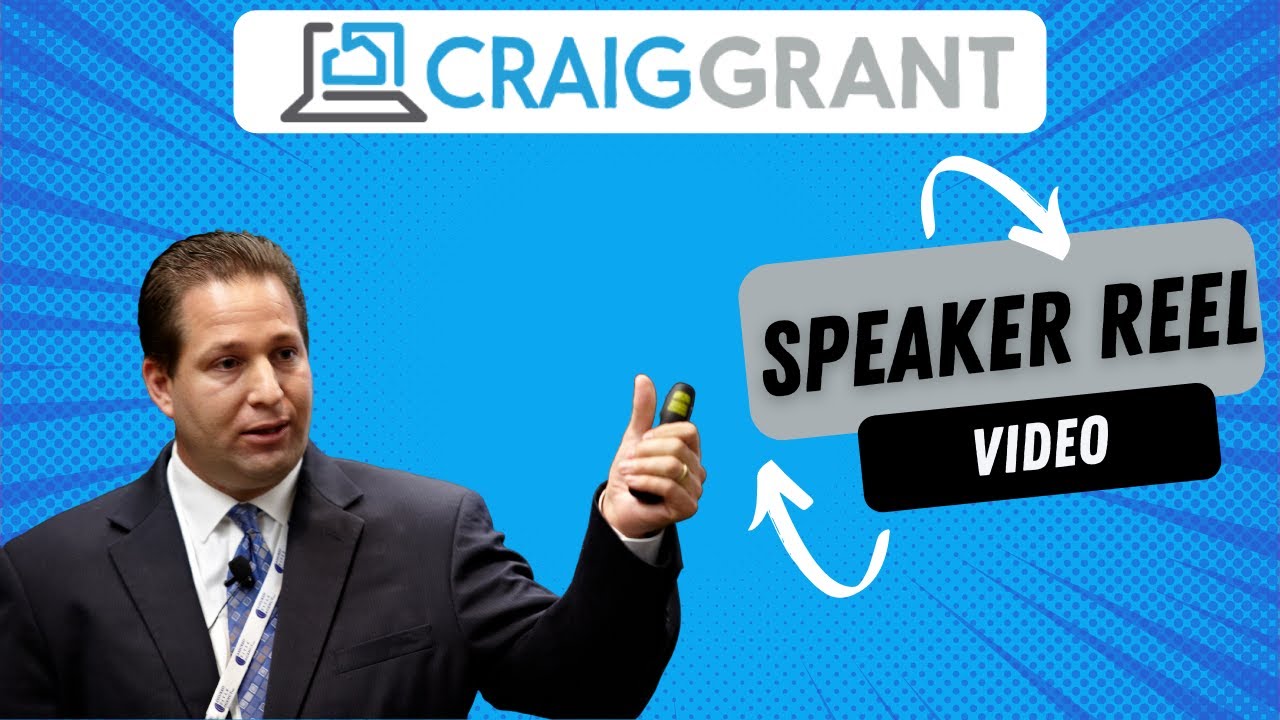 Craig Grant Technology, Marketing, & Cyber Security Speaker Reel Video for 2023 - YouTube