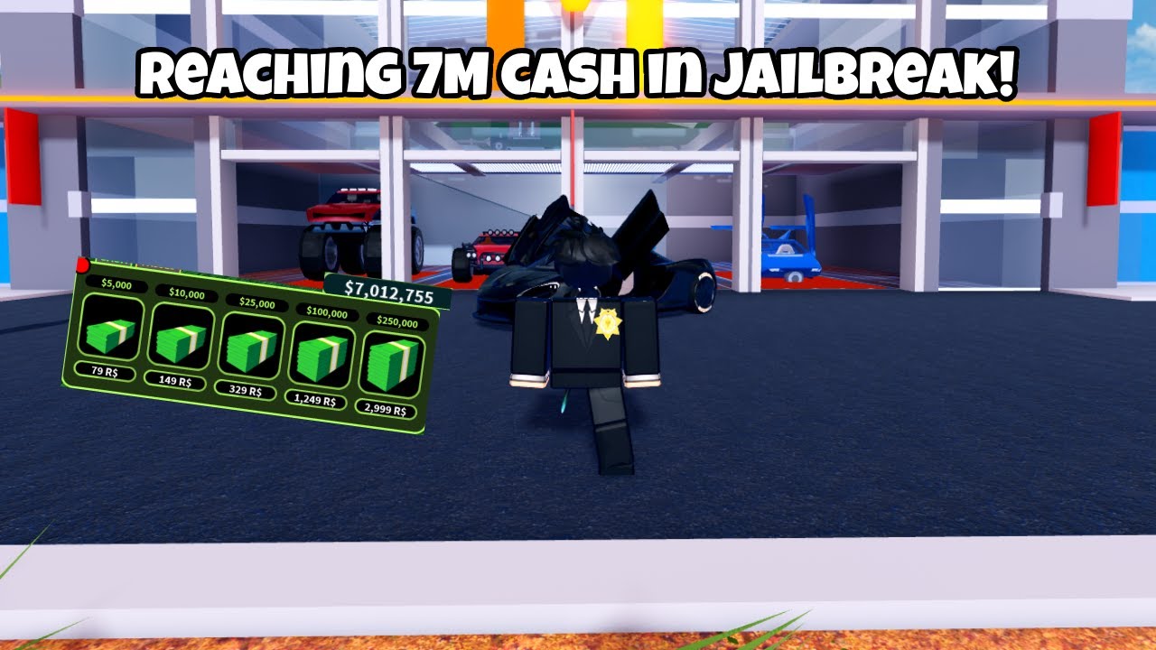Reaching 7M Cash in Jailbreak | Grinding to 100M Ep#4 - YouTube