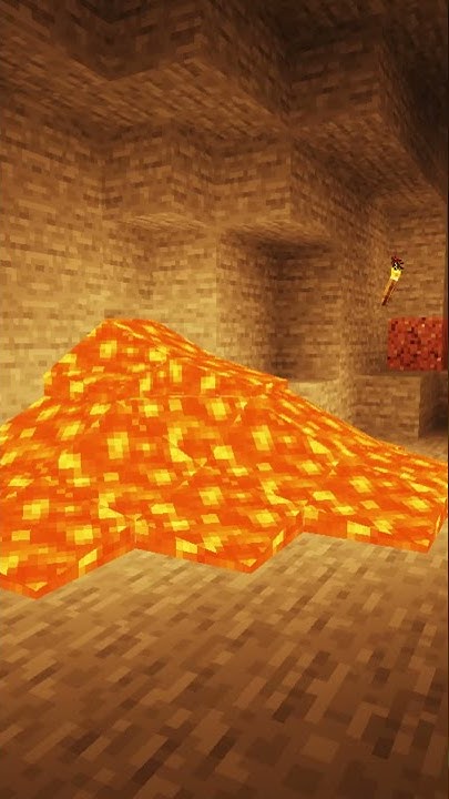 Lava in Vanilla and Shader - YouTube