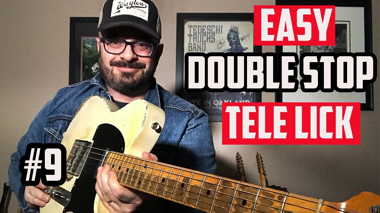 Easy to learn Country Guitar Lick #9 Double Stop Lick in E - YouTube
