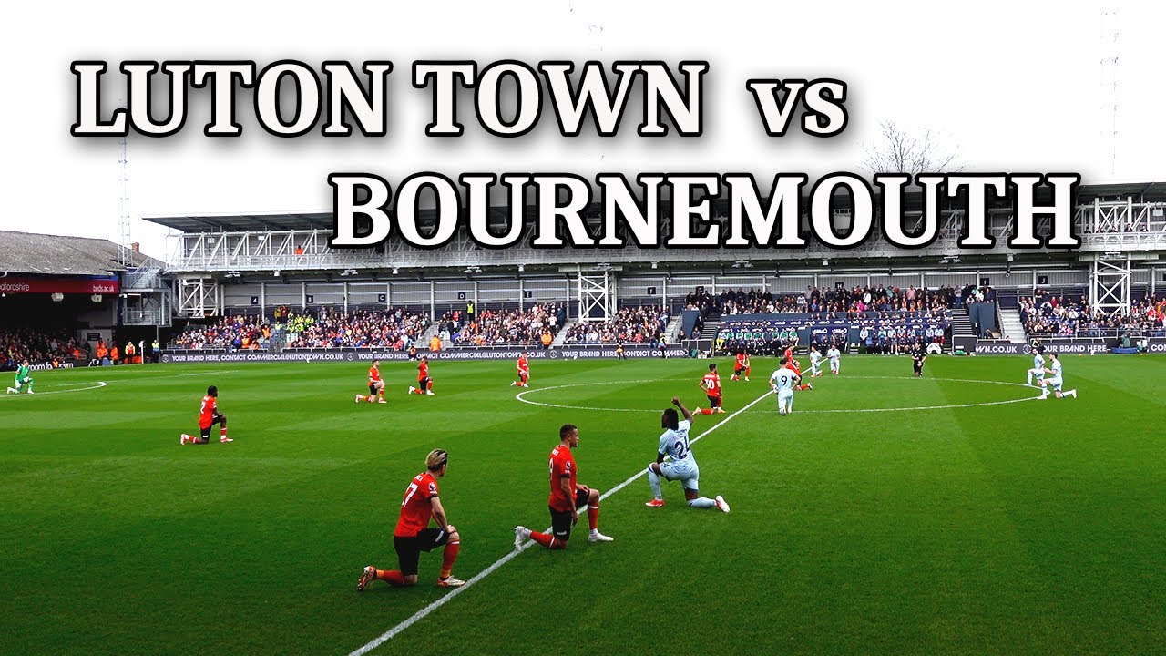 Premiership Football Luton Town FC's Late GREAT Winner Over Bournemouth ...
