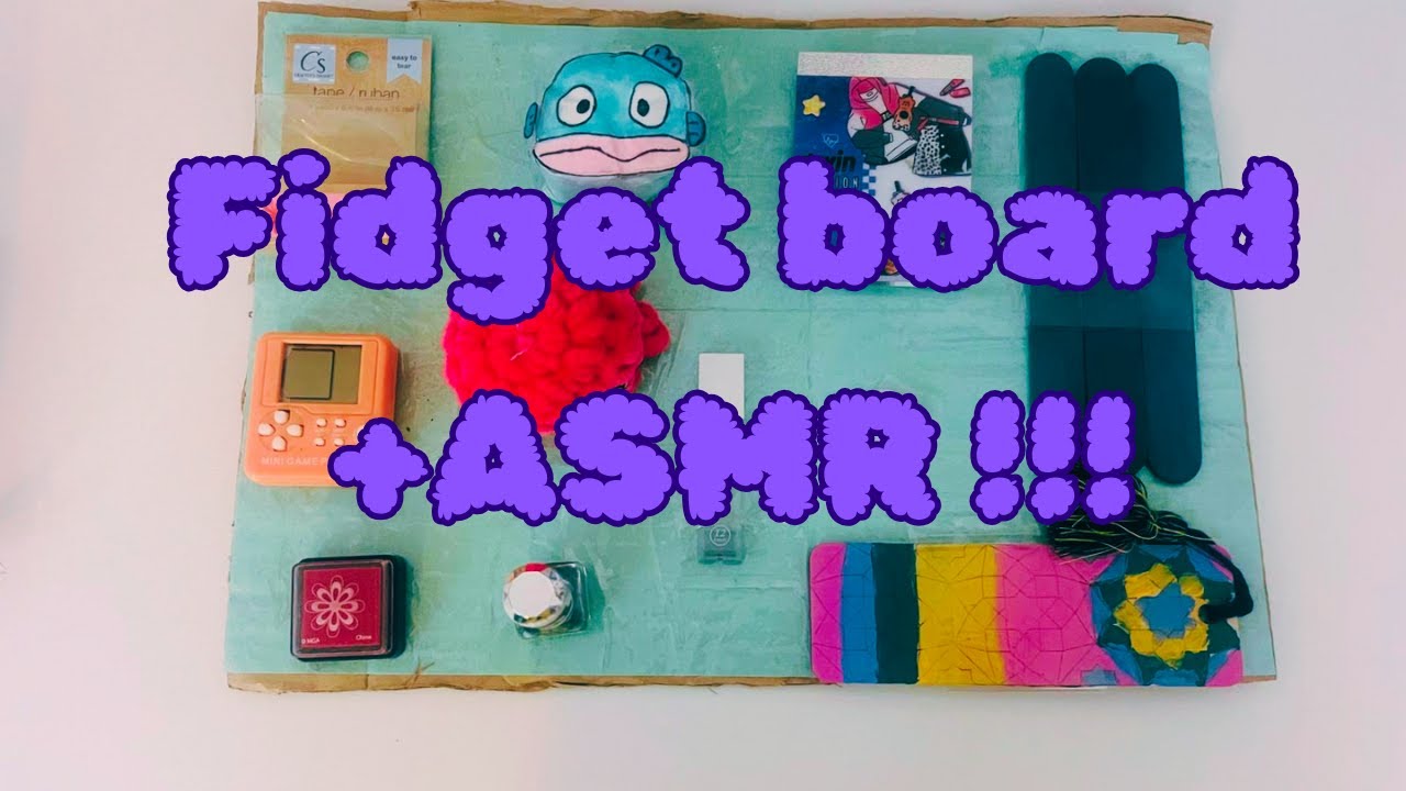 "Relax with My Top ASMR Board Picks | Rating My Fidget Board + Best ...