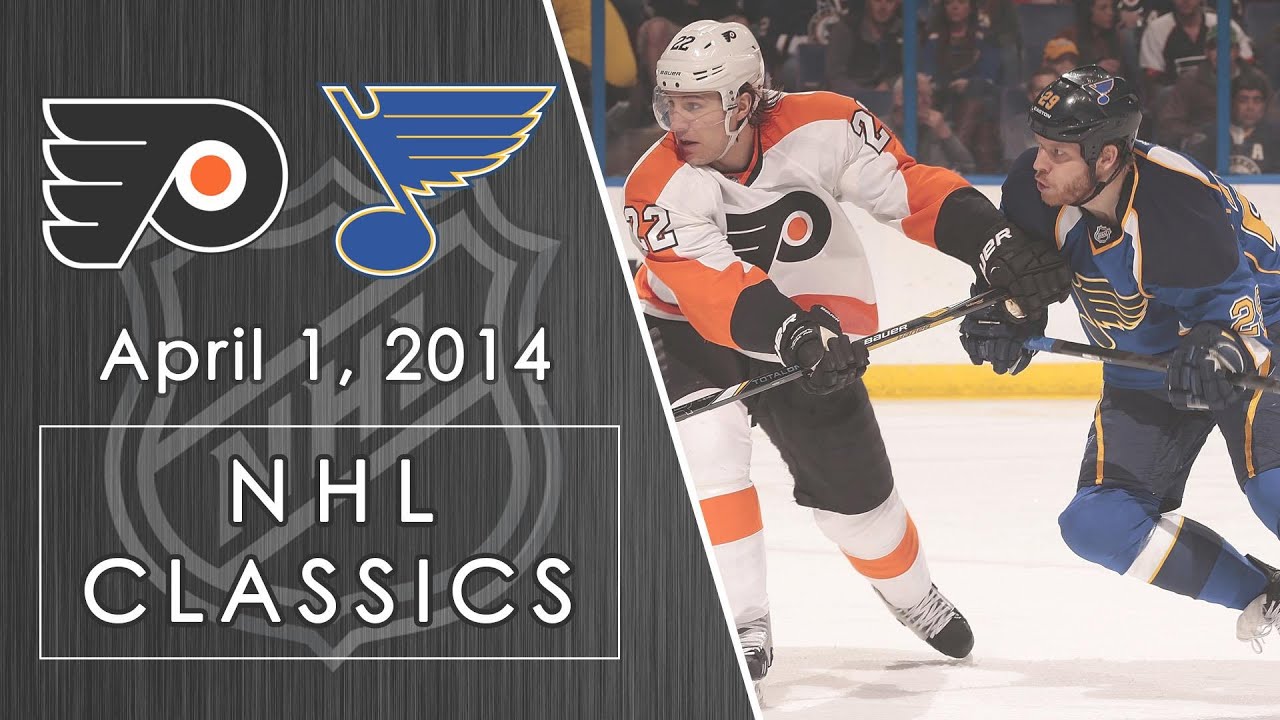 NHL Classics: Philadelphia Flyers vs. St. Louis Blues | 4/1/2014 | NBC ...