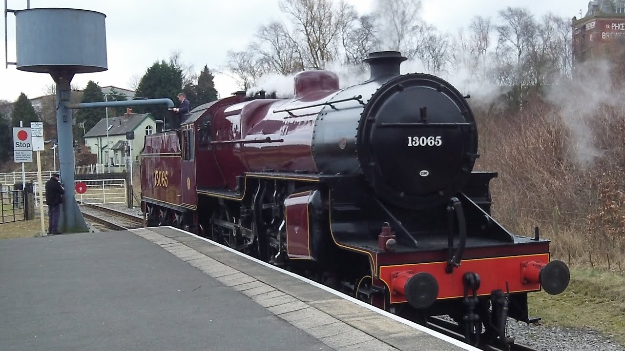 East Lancs Railway. LMS Crab 13065. March 2015 - YouTube