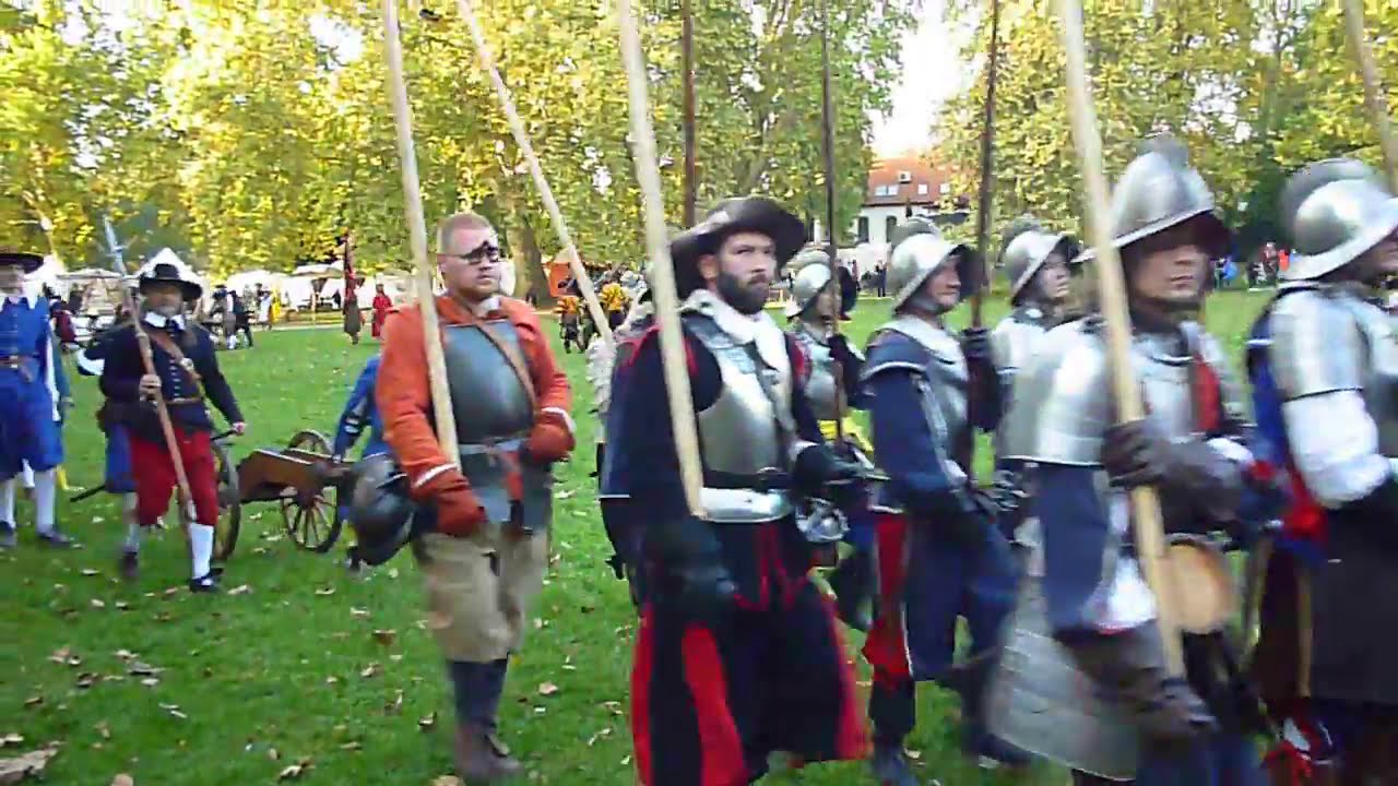 Battle of Pressburg year 1620 AD March Parade - YouTube