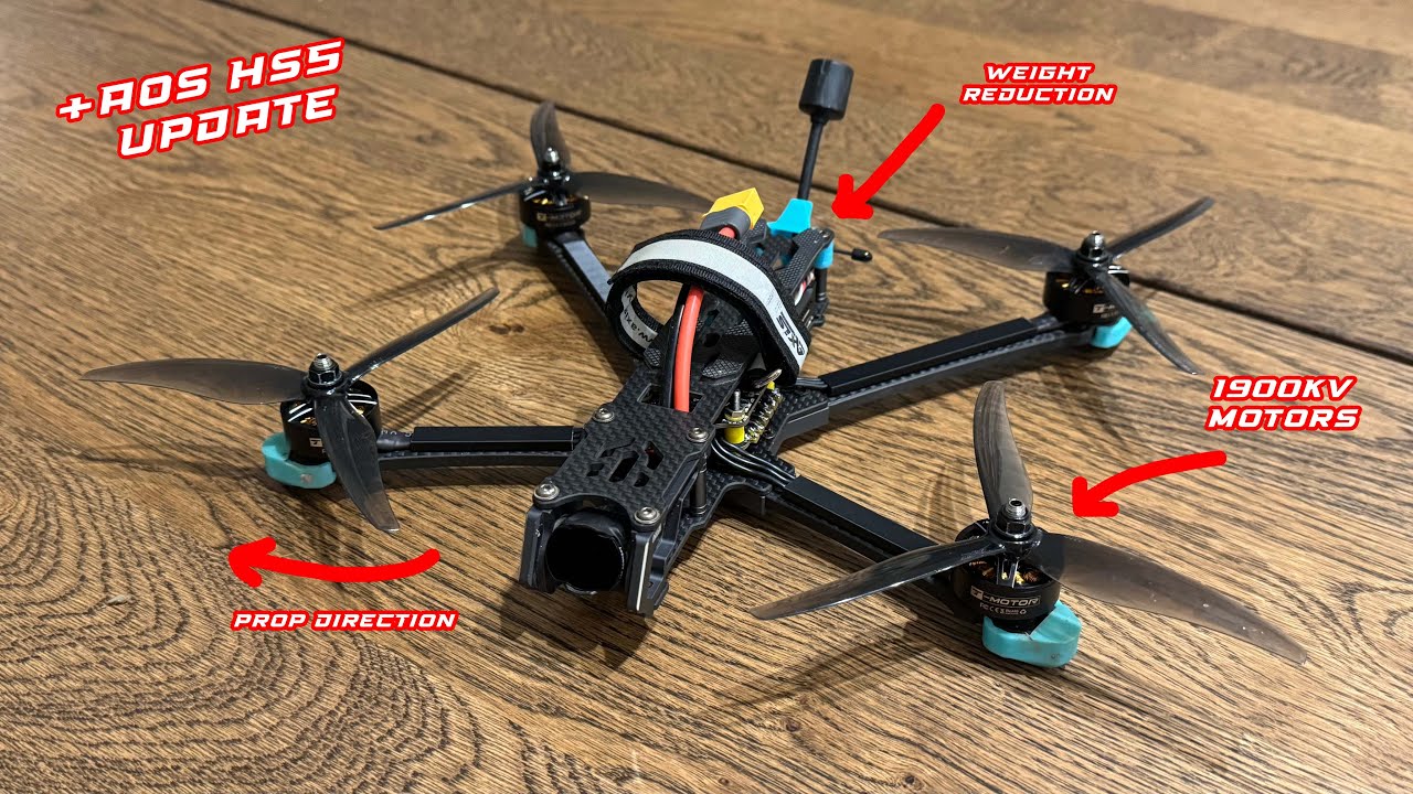 6 Inch FPV Drone - Rebuild and Upgrades - YouTube