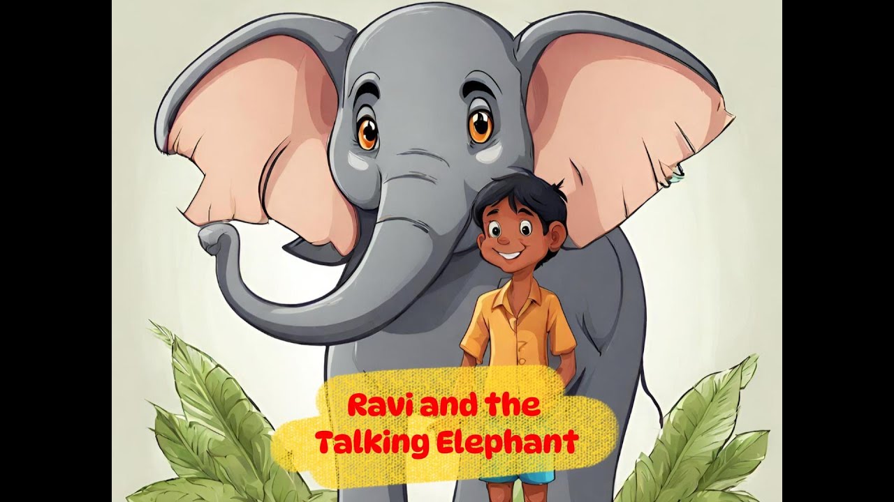 Ravi and the Talking Elephant - Indian Stories for Kids - YouTube
