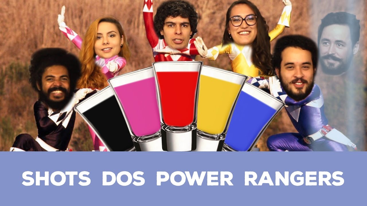 Drinks e shots inspirados nos Power Rangers | Drinkeria - YouTube