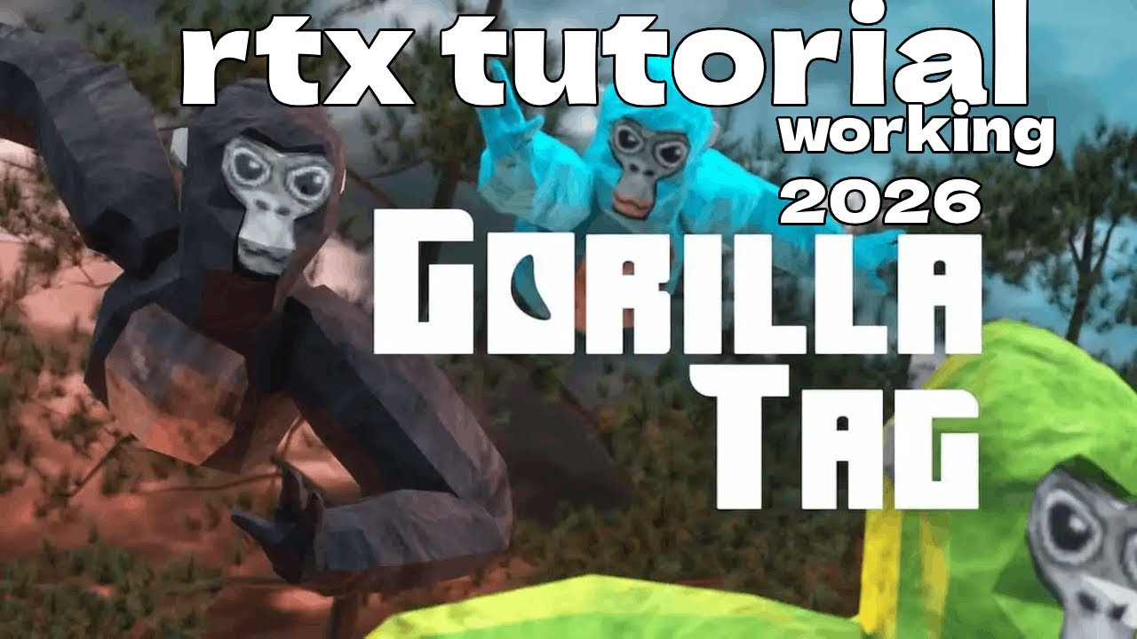 how to get RTX in gorilla tag. WORKS IN 2026! - YouTube