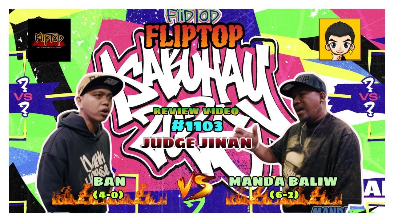 Fliptop Isabuhay 2025 - Manda Baliw vs Ban | Review Video #1103 - YouTube