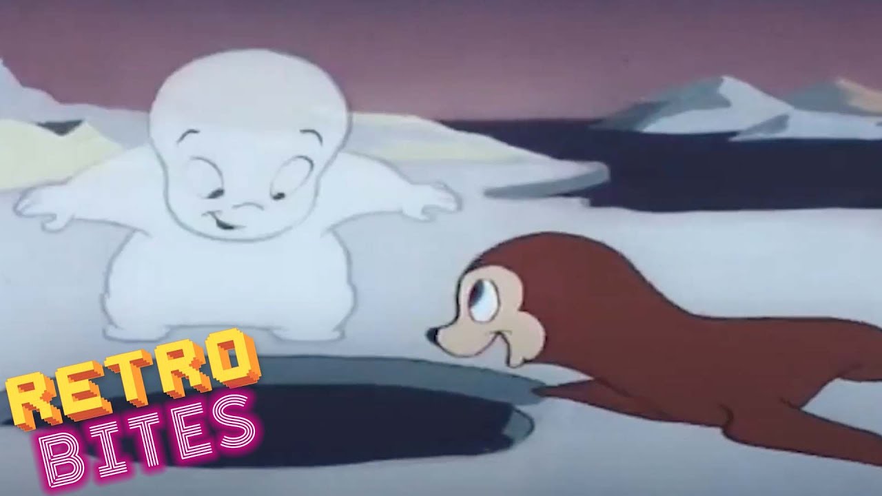 Casper Plays With A Baby Seal | Casper The Friendly Ghost | Retro Bites ...