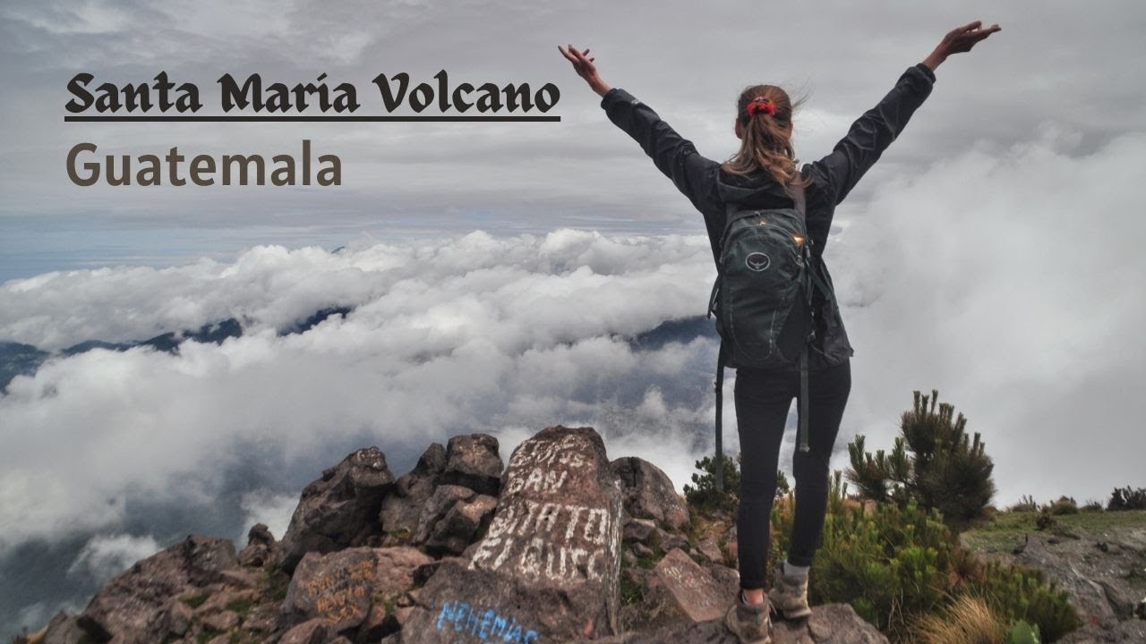 Climbing Santa Maria Volcano near Xela (Quetzaltenango), Guatemala ...