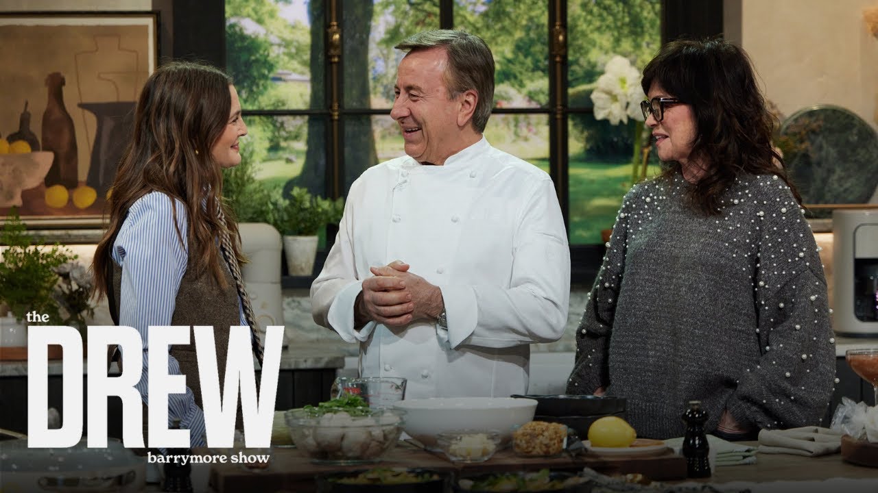 Drew Barrymore and Valerie Bertinelli Taste Test Daniel Boulud's ...