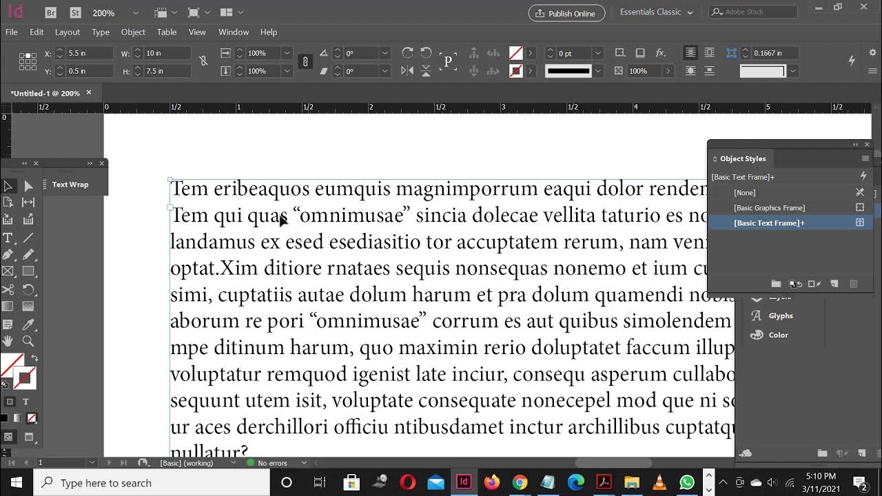 INDESIGN GREP 1 - YouTube