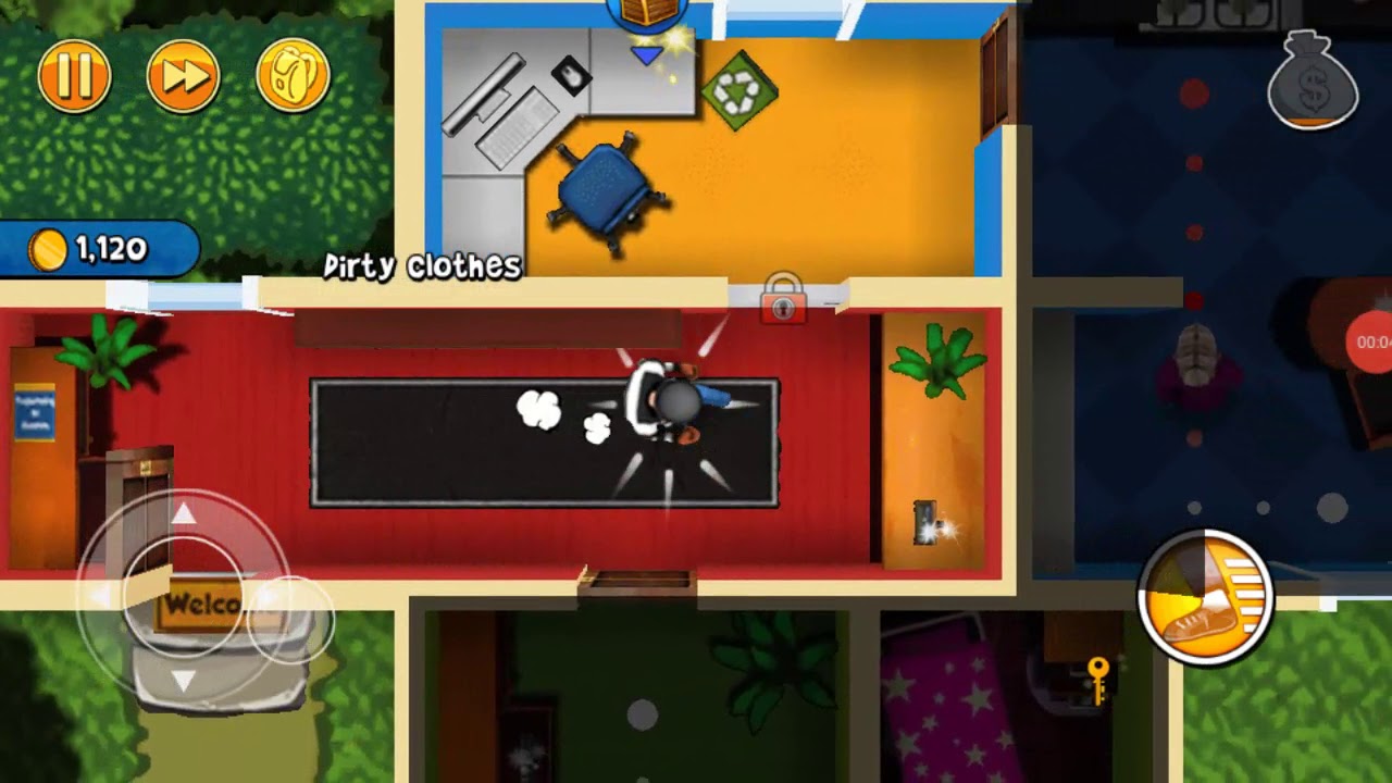 robbery bob1; chapter 1;level 10 - YouTube