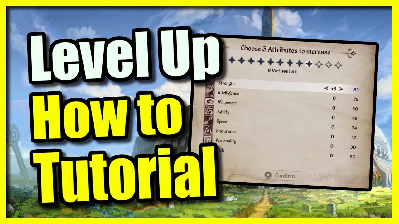 How level up your Character & Spend Attribute Points in Oblivion Remastered (Elder Scrolls IV ...