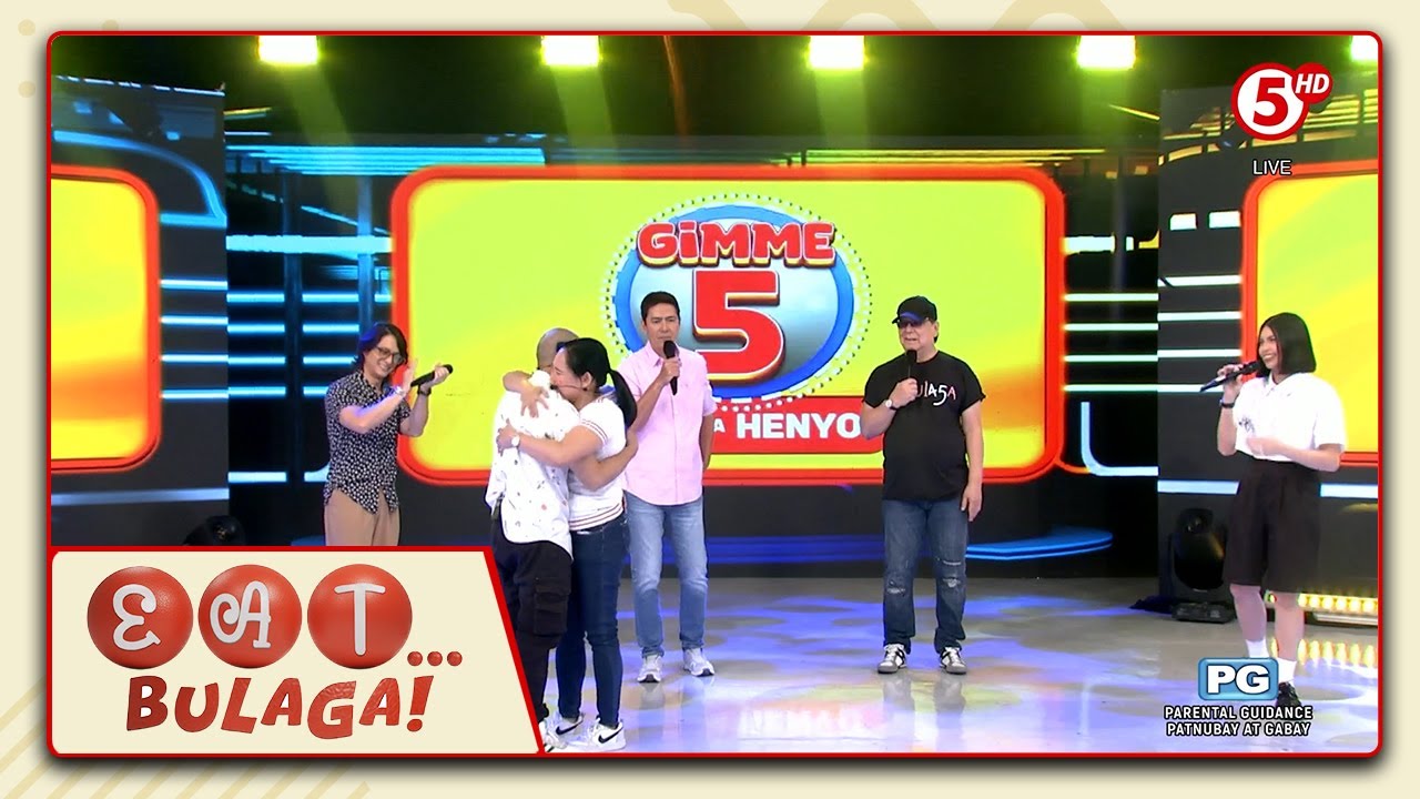 EAT BULAGA | Team Hunyo sa Jackpot Round ng Gimme 5! - YouTube