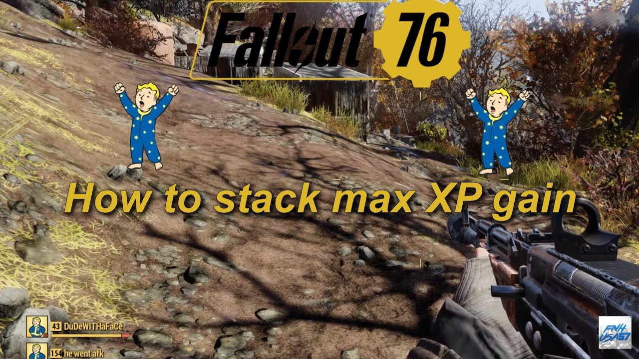 Fallout 76: How to stack max XP gain - YouTube